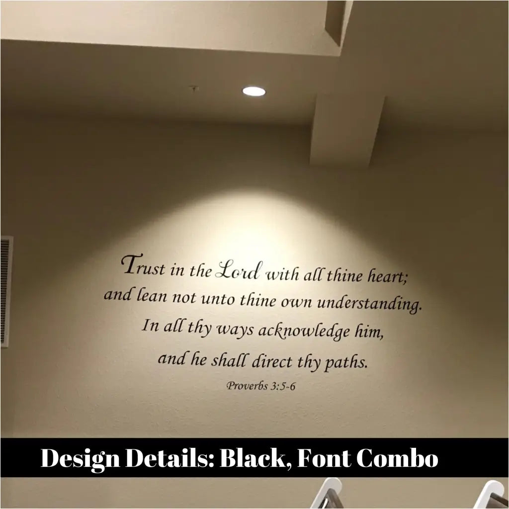 Divine Scripture Décor Package - 5 Bible Verse Decals – The Simple Stencil