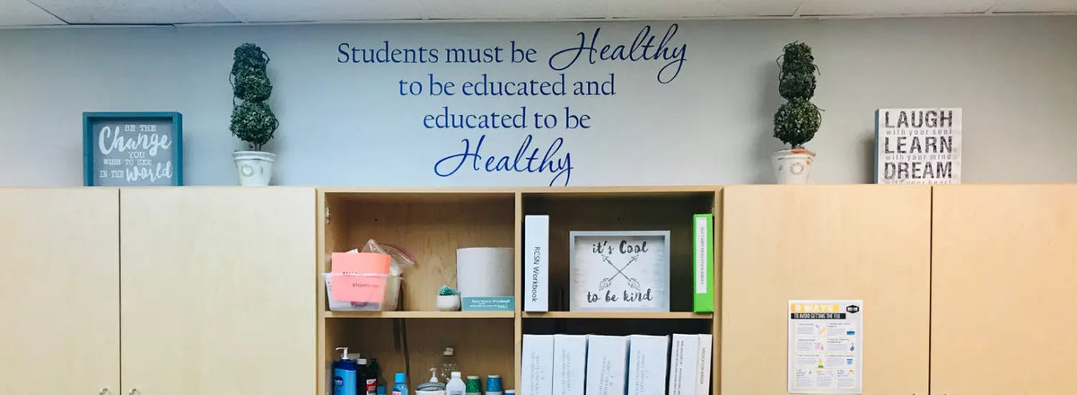 School Nurse Office Health Clinic | Wall & Window Decals & Decor Ideas ...