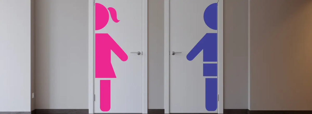 Inspirational School Restroom Wall & Door Signs, Decals and Murals ...