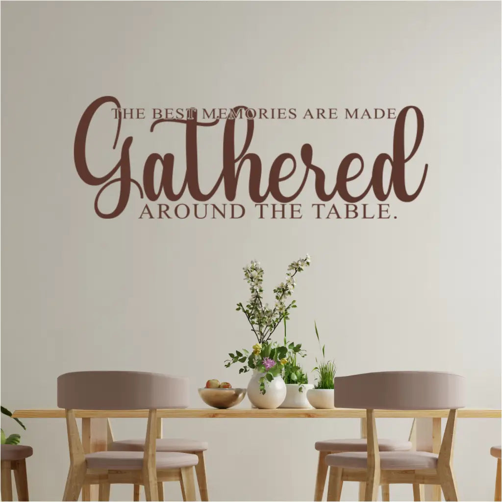 Thanksgiving Wall Decals: Celebrate Togetherness with Gathered Wall ...