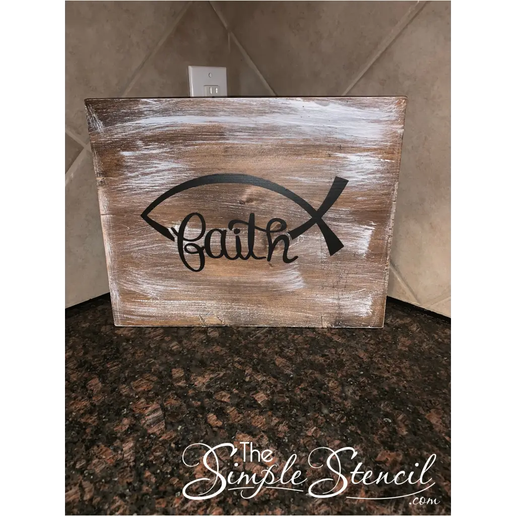 Christian Faith Fish | Vinyl Decal Wall or Window in Many Colors – The ...