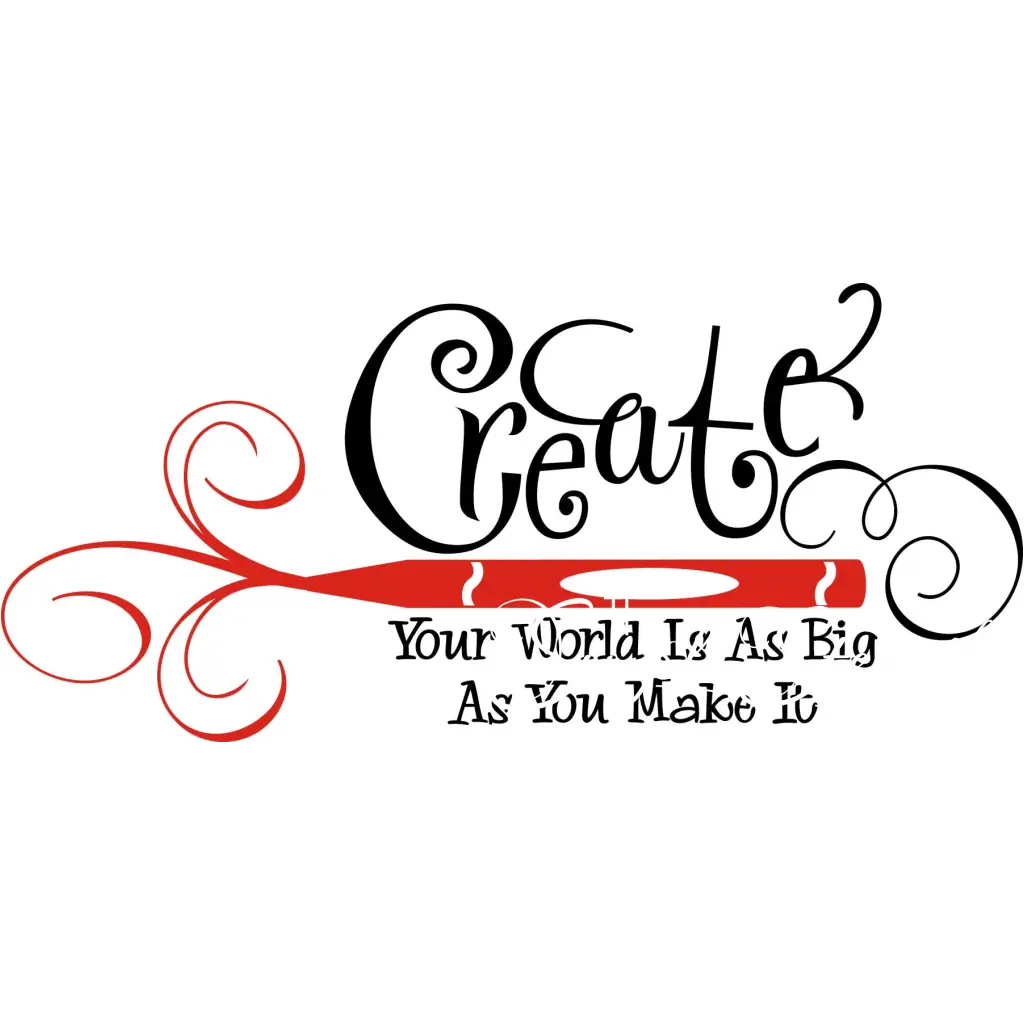 Create - Your World Is As Big As You Make It – The Simple Stencil