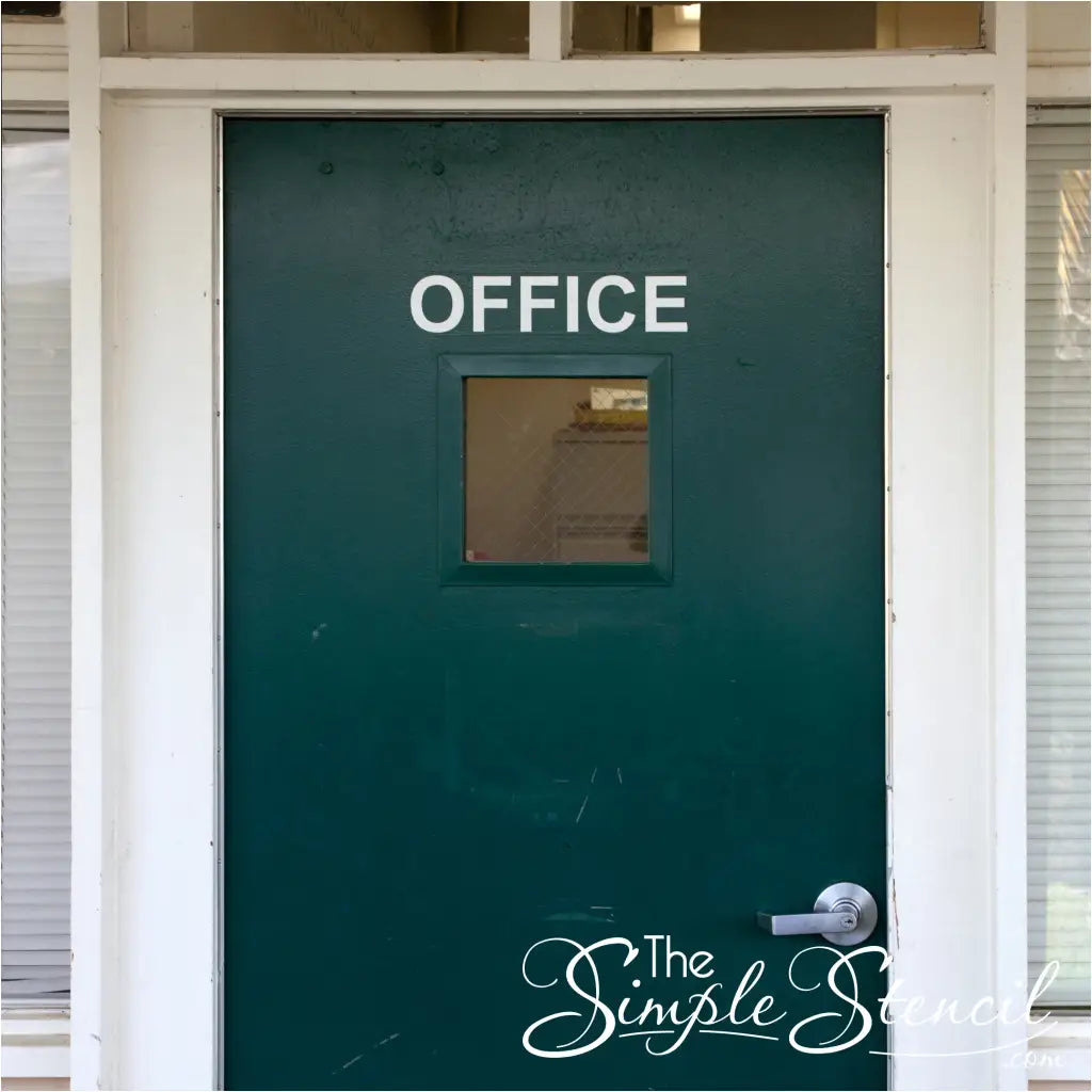 DIY Business Door Signs: Custom Name Decals | Easy Install, Made in USA ...