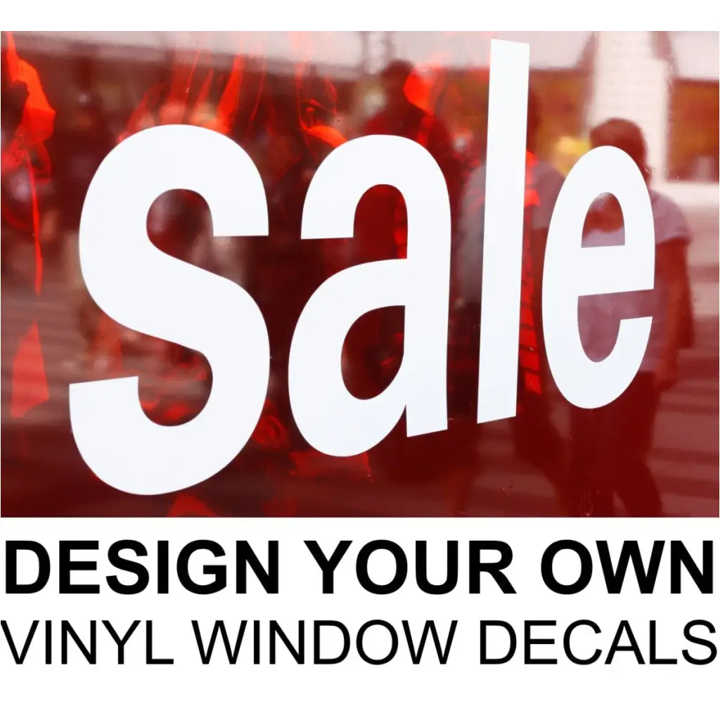 Custom Vinyl Window Decals - Design Your Own – The Simple Stencil