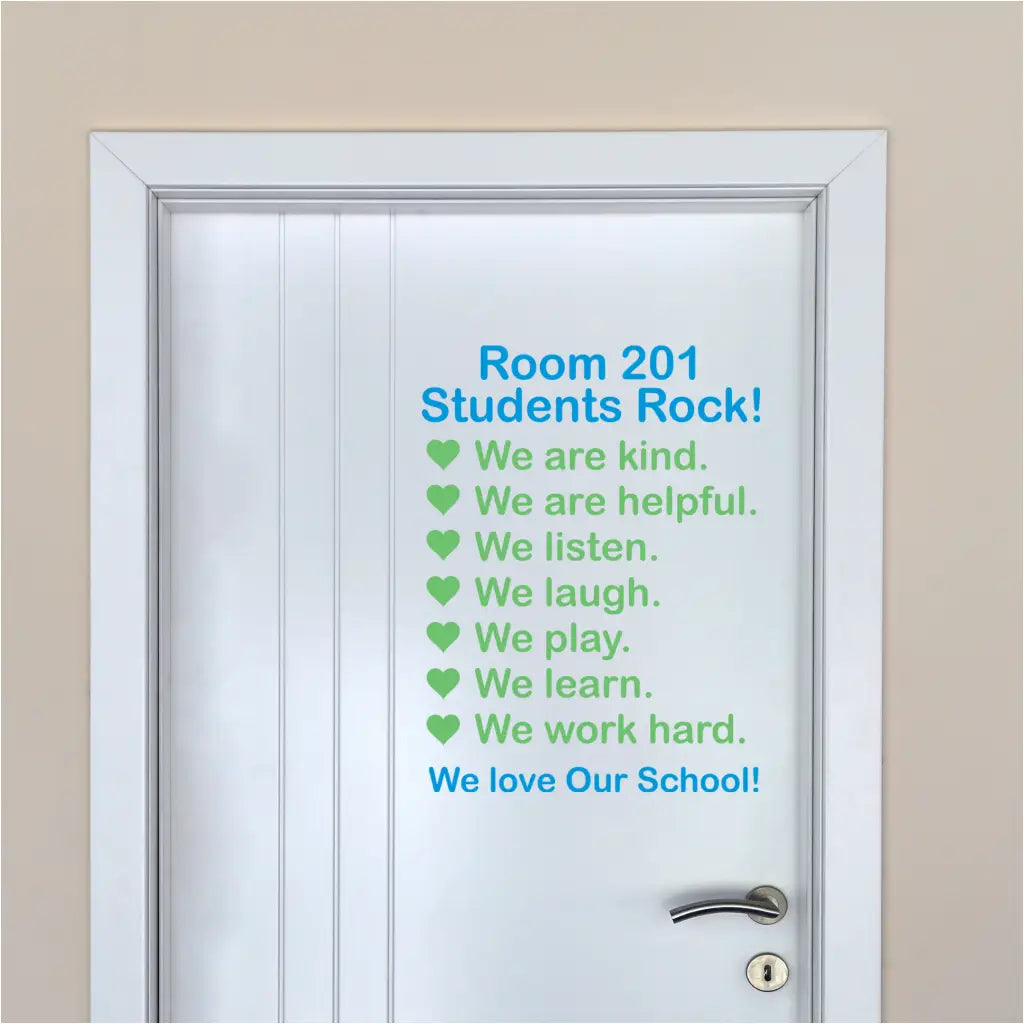 Elementary Classroom Wall Decal Sticker – The Simple Stencil