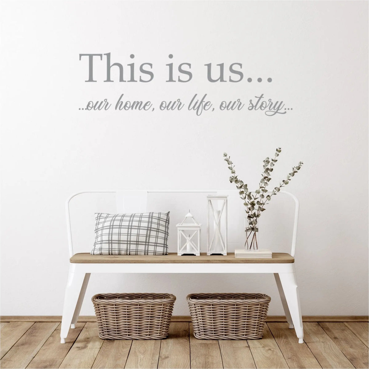 This Is Us - Our Home Our Life Our Story | Wall Decal Stencil Art – The ...