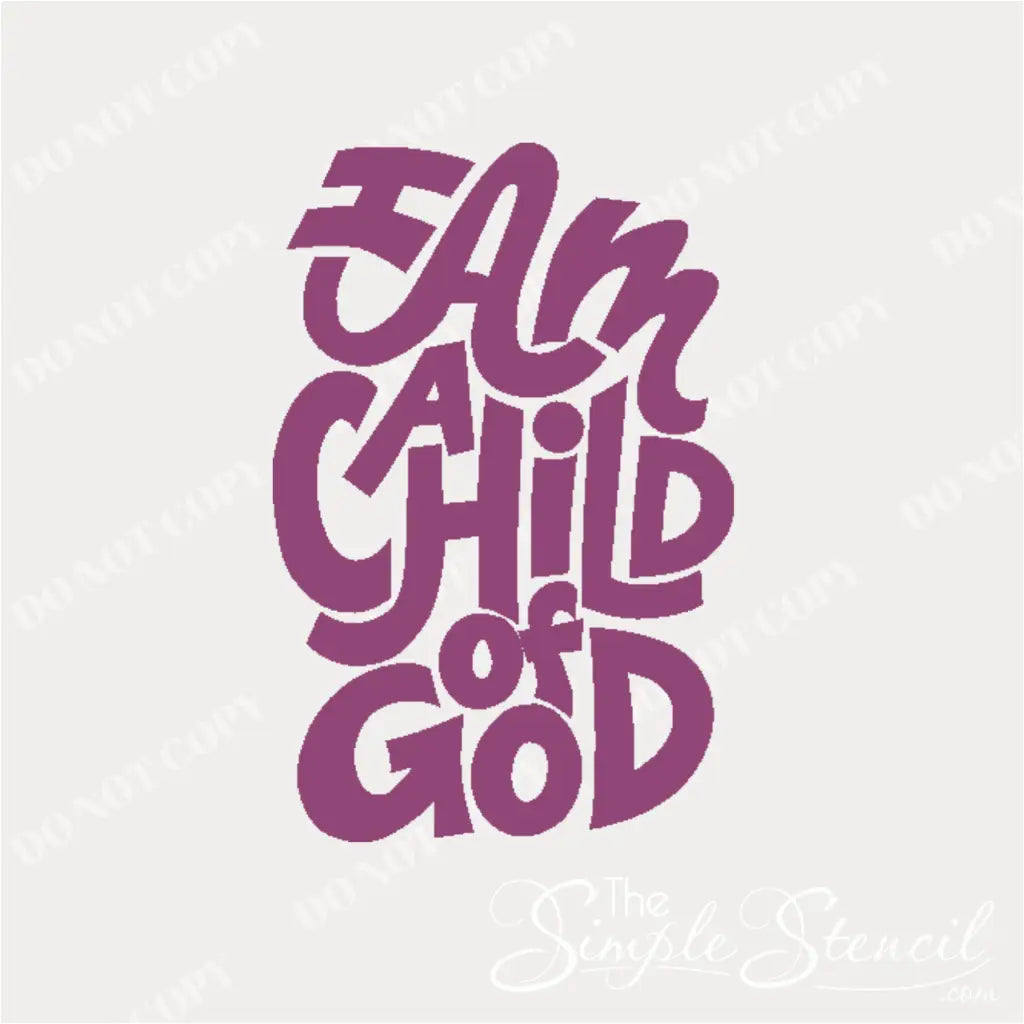 i am a child o god