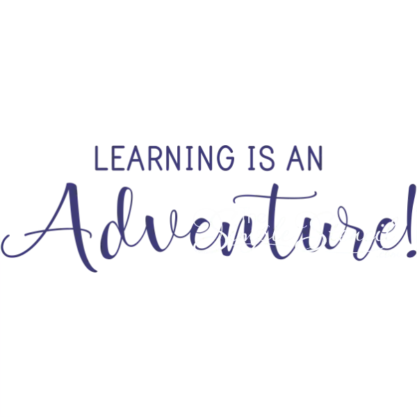 Learning Is An Adventure! | Wall Decal Stencil For School & Classroom ...