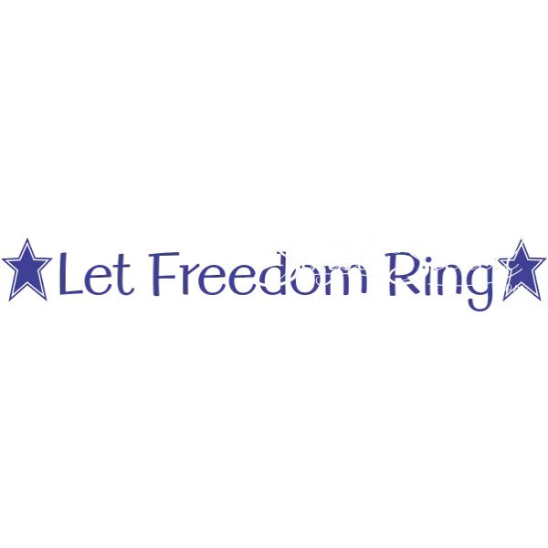 Let Freedom Ring | Patriotic Holiday Wall & Window Decals | Home Decor ...