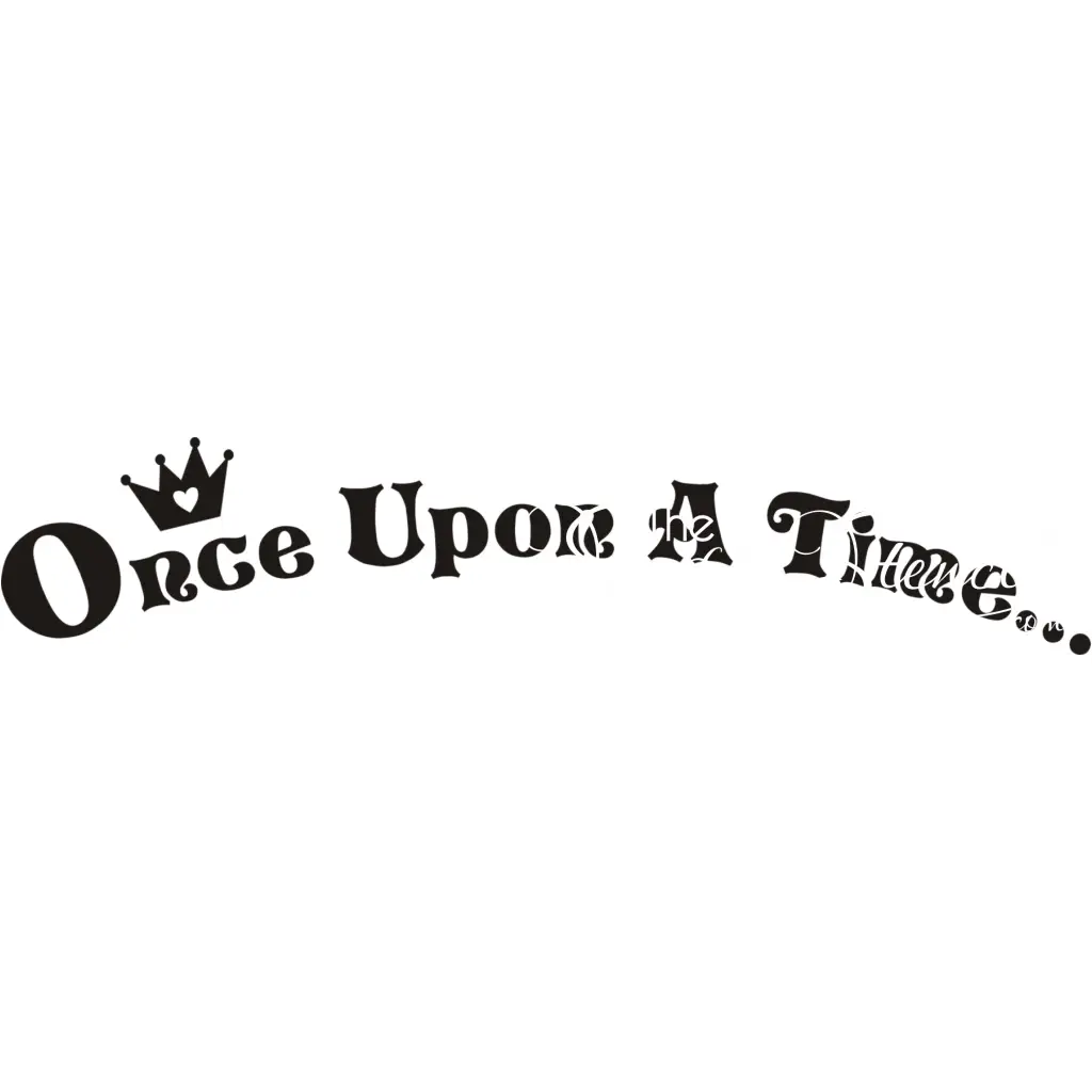 Once Upon A Time | Library Or Reading Nook wall Decor | Decal Transfer ...