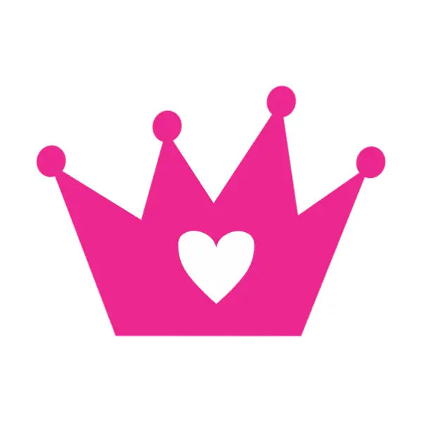Princess Crown with Heart | Adorable Girl's Room Wall Decals – The ...