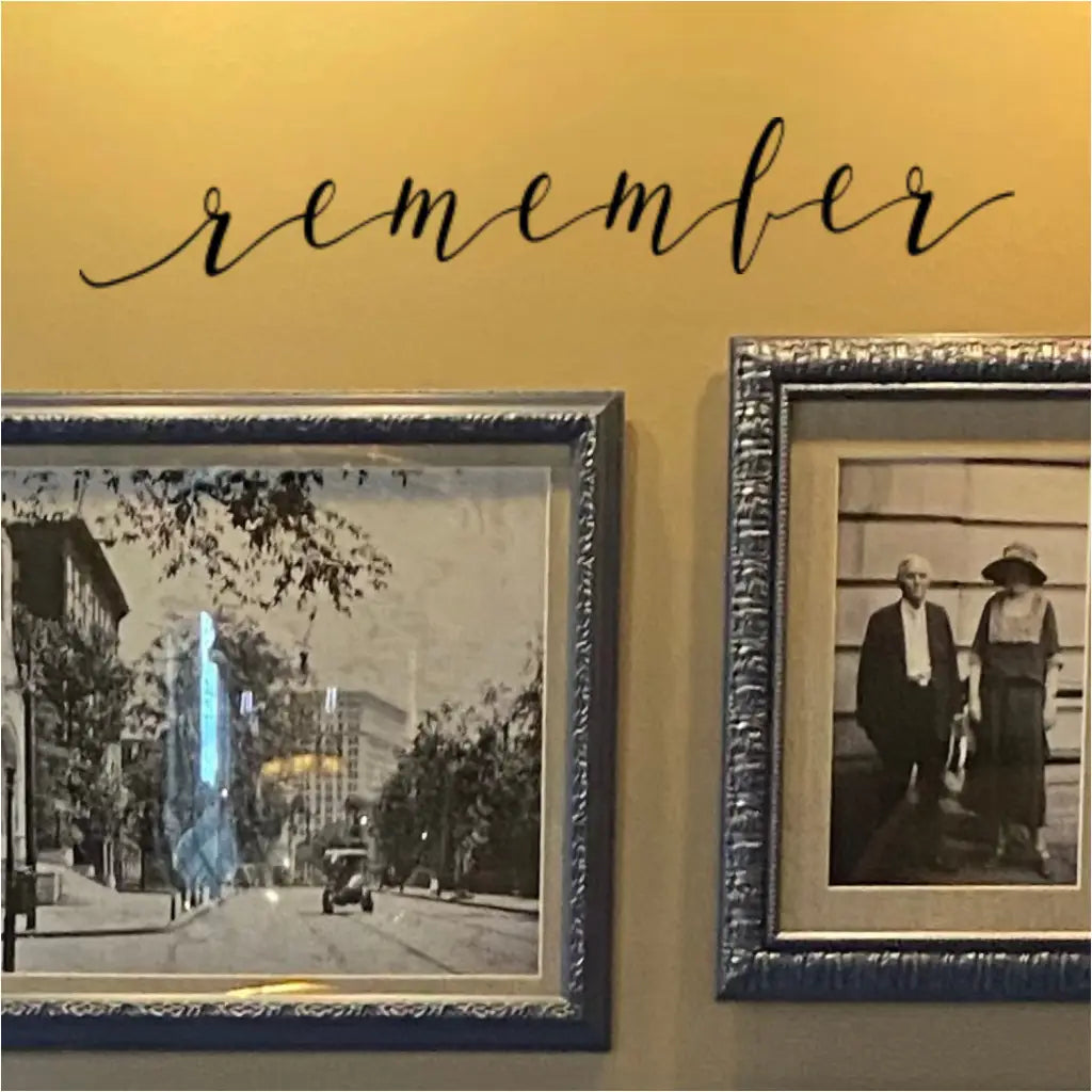 Remember Wall Word Art | Free Decal with Purchase | Memorial Day Sale ...