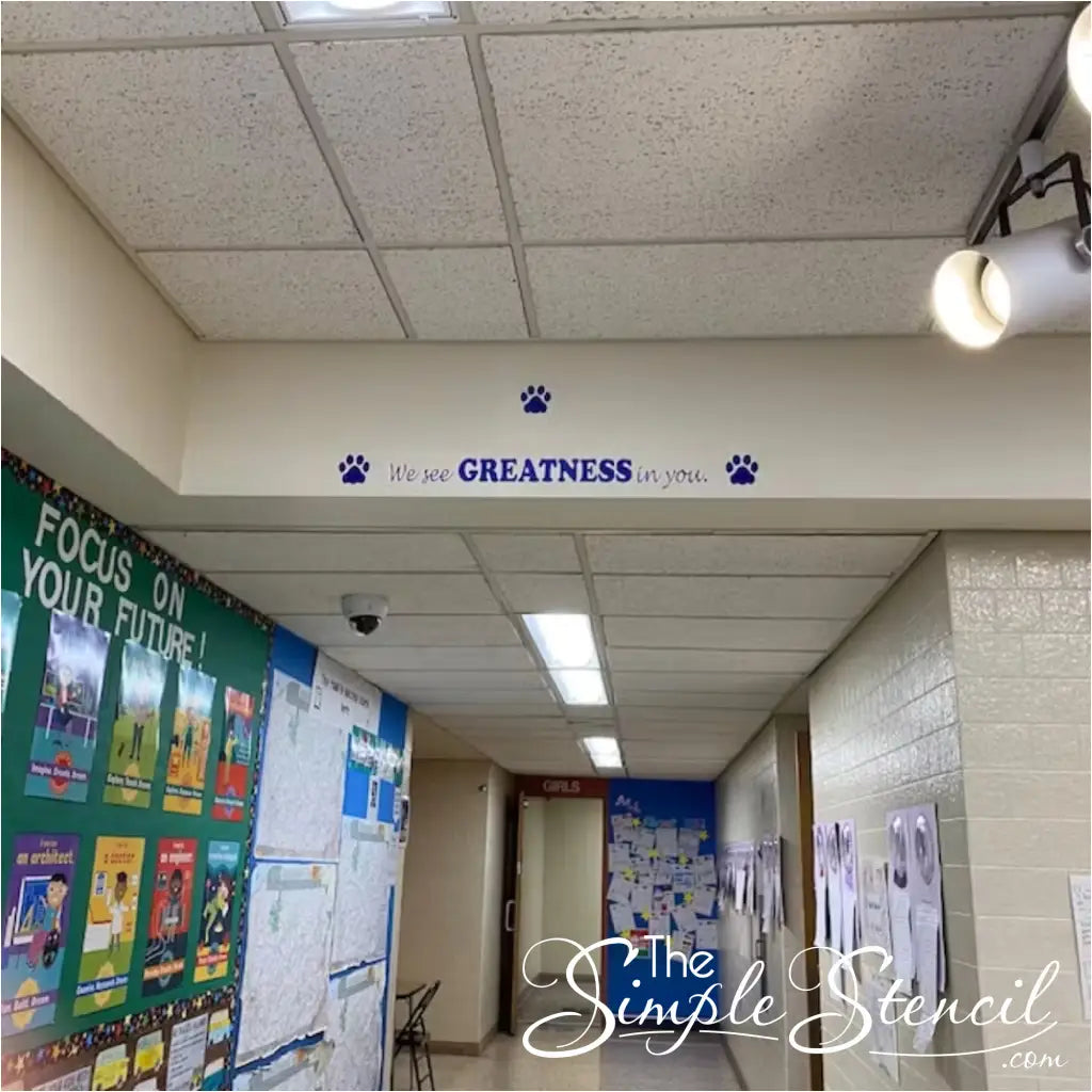 We See Greatness In You | Motivational Wall Quote Decal Sticker – The ...