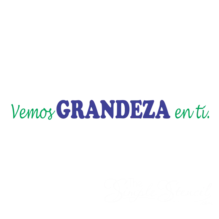 We See Greatness In You - Vemos Grandeza En Ti | School Wall Decals ...