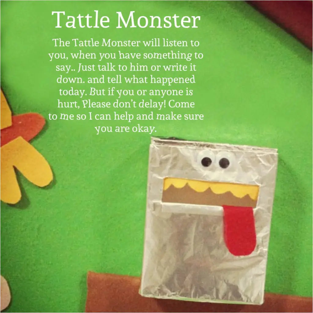 Tattle Monster | Cute Poem Classroom Decor – The Simple Stencil